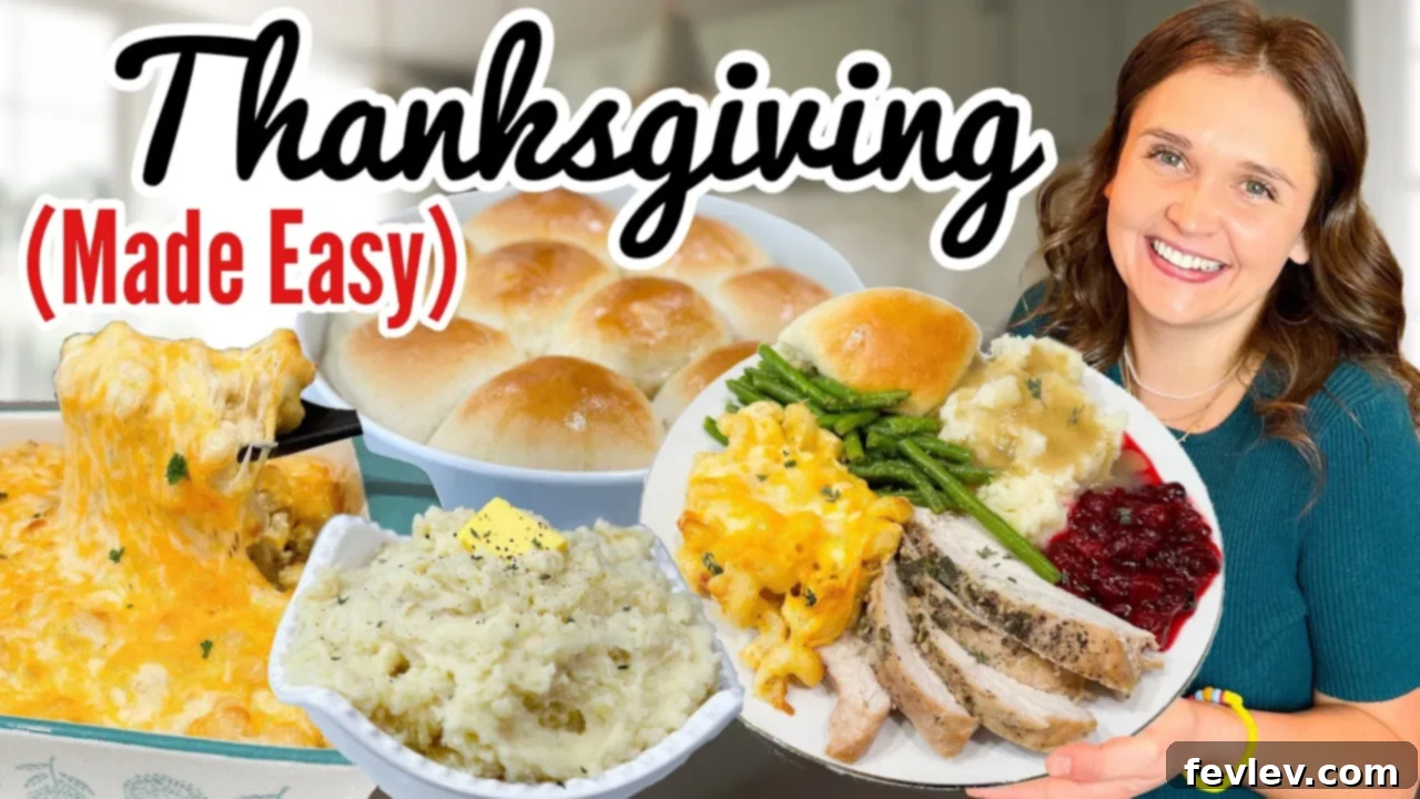 Simple Budget Thanksgiving A Stress Free Meal Plan - Fevlev